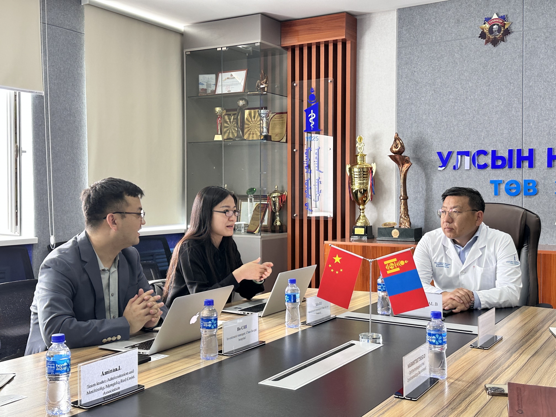 УНТЭ ийн ерөнхий захирал анагаах ухааны доктор Б Хишигжаргал өнөөдөр
